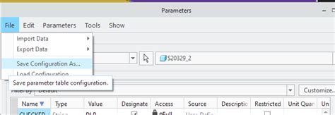 Solved Cannot Save Custom Filters In Parameters Ptc Community