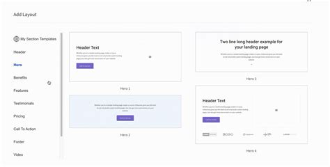 Creating Reusable Sections For Your Smart Builder Pages Documentation