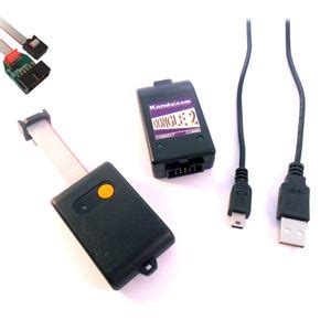 Kanda AVR Programmer In Keyfob Case AVR ISP And AVR UPDI Programmers Includes PC Dongle And
