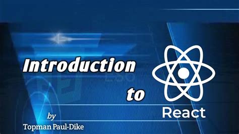 What Is React Introduction To React Youtube