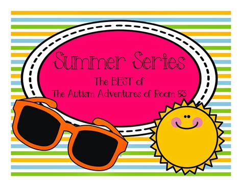 Summer Series Pecs Communication Autism Adventures
