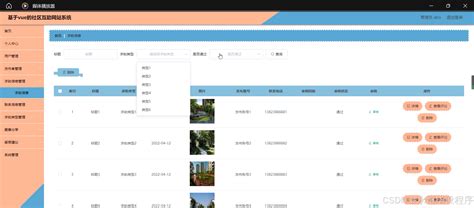 基于ssm vue基于vue的社区互助网站系统 开题报告 源码 论文 csdn博客