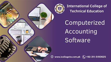 Computerized Accounting Software Course In Chakwal International College Of Technical Education
