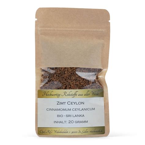 Zimt Ceylon Geschnitten