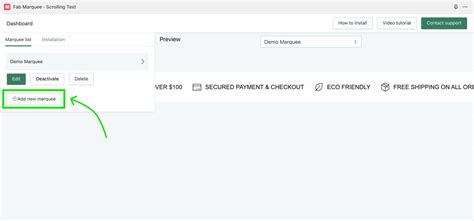 how to add a scrolling logo banner to shopify easy tutorial fabapps
