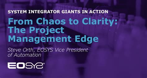 From Chaos To Clarity The Project Management Edge
