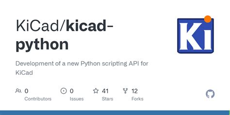 Github Kicadkicad Python Development Of A New Python Scripting Api For Kicad