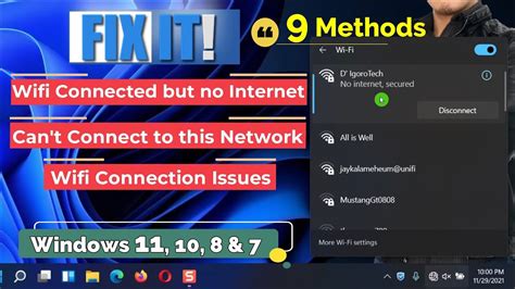 Wifi Connected But No Internet Access On Windows 11 Easy Like Abc