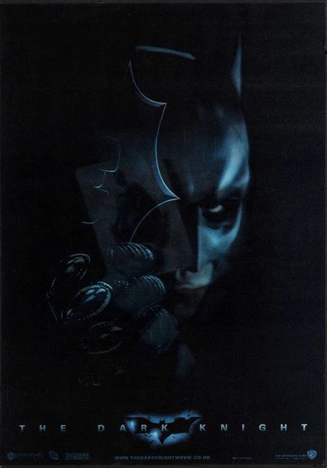 The Dark Knight Lenticular Poster 2008 Blue Robin Collectables