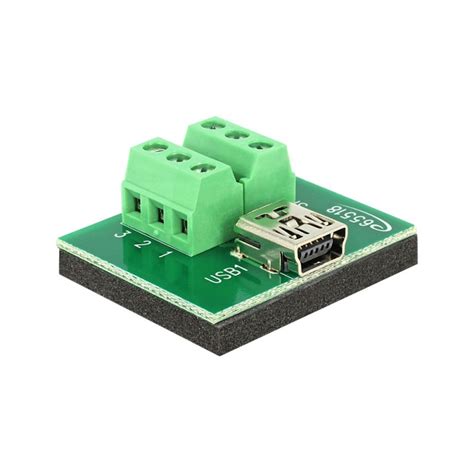 Delock Adapter Mini Usb Female Terminal Block 6 Pin 65518 Geewiz