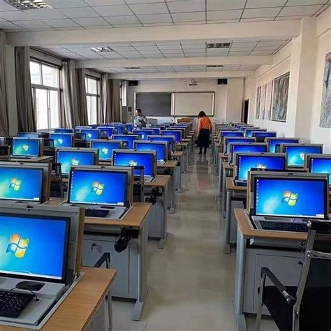 Computer Lab Desks For Computers Ict And Library Furniture Klick