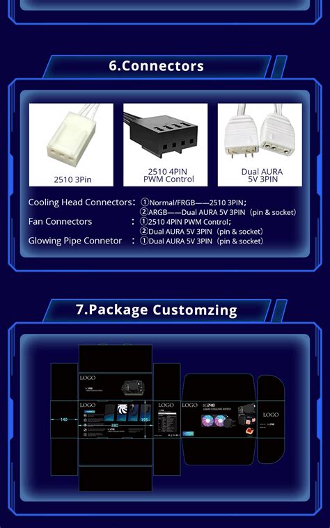 Sama Customizable Logo Argb Cooling Fan Cpu Cooler Whiteblack Version Lcd Display Cpu Core