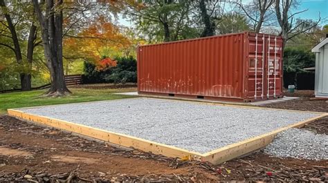 Shipping Container Foundations Choosing The Right Base