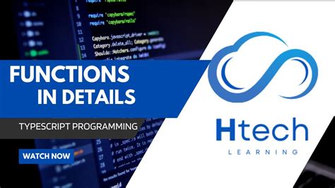 Mastering Functions In Typescript Return Types Parameters And