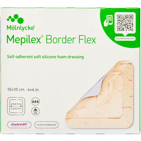 Køb Mepilex Border Flex 10 X 10 Cm 5 Stk Hos Apopro