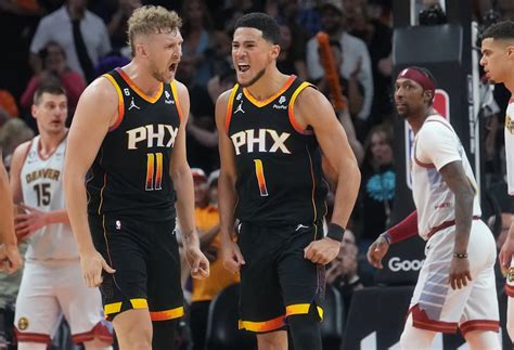 Devin Booker says Jock Landale's rebounding paced Suns' fast breaks in Game 3 win over Nuggets ...