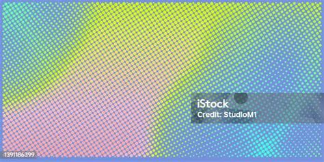 하프톤 그라데이션 배경 선명한 트렌디한 질감 블렌딩 컬러 표지 디자인 템플릿을 참조하십시오 파티클이 있는 3d 네트워크 설계 광고 마케팅 프레젠테이션에 사용할 수 있습니다