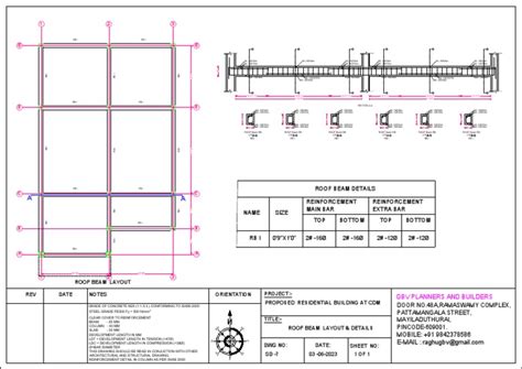 07 Roof Beam Details 1 1 Pdf Civil Engineering Structural Engineering