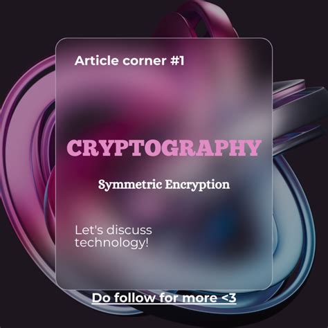 symmetric encryption