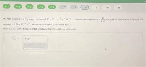 Solved The Rate Constant Of A First Order Reaction Is
