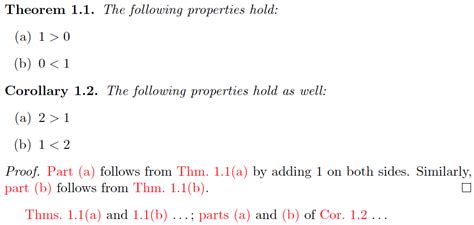 Cross Referencing Clever References To Theorem Lists Tex Latex
