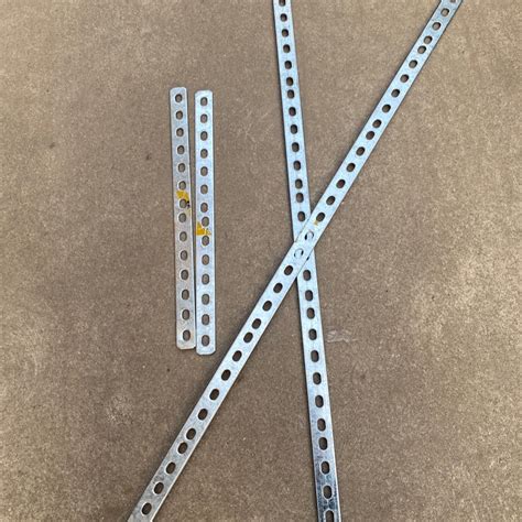 Galvanized Iron Bars Straight Fixed Flat Bar Thickened Fixed Gadget