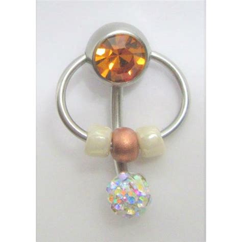 Pearl Clitoral Jewelry Etsy