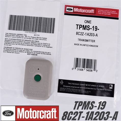 Tpms19 Tire Pressure Monitor System Tpms Grelly Usa
