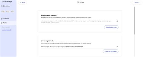How Do I Create A Product Widget Collective Voice