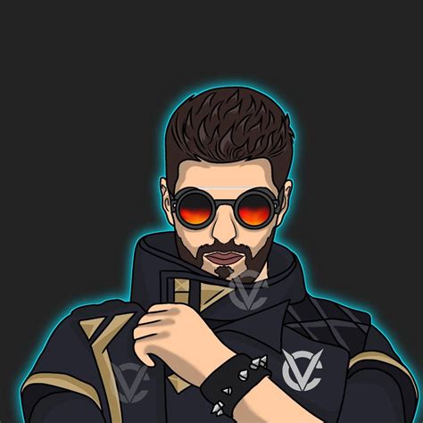 Download Dj Alok Free Fire Dark Art Wallpaper