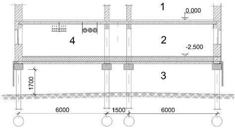 To Building Section Fragment Constructed With Saving Of The Basis In A