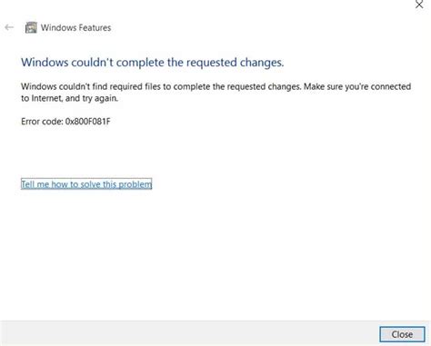 Problem Att Installera Net Framework 3 5 I Windows 10 Lentzit Com