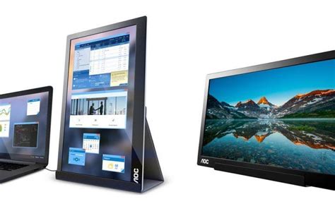 AOC USB C Monitor Detailed For Laptop Expansion