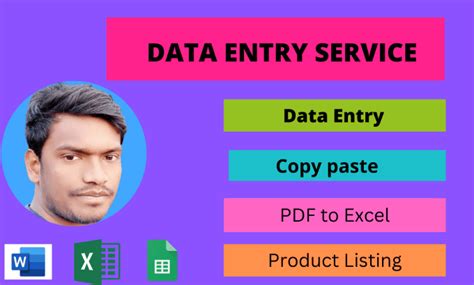 Do Excel Data Entry Pdf To Excel Copy Paste Work By Karimul Fiverr