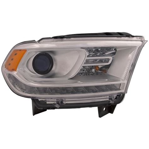 14 15 Dodge Durango Headlight With Led Drl Daytime Running Lamp And