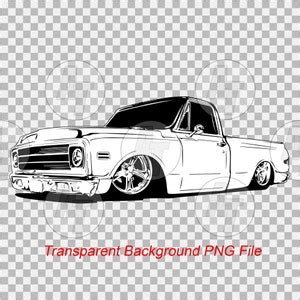 Chevy C10 Truck Vector Graphic Clip Art File Digital Download Etsy