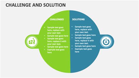Challenge And Solution Template For PowerPoint And Google Slides PPT Slides