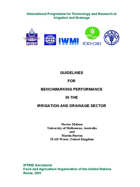 Benchmarking Guidelines 1 2001 Pdf Benchmarking Performance