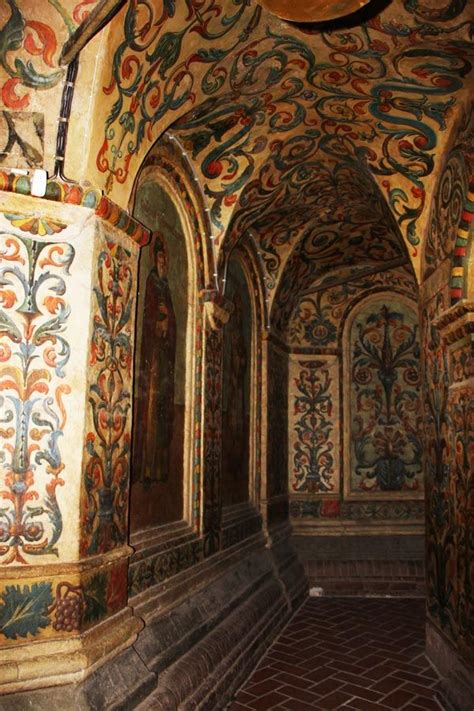 Inside St Basils Cathedral