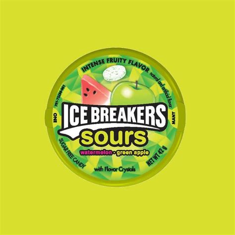 Ice Breakers Fruit Sours Sugar Free 42g Retro Sweets Online