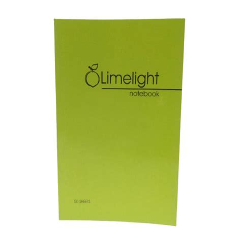 Limelight Padded Notebook 50lvs 152cmx216cm Officemono