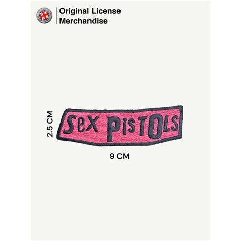 Jual Patch Emblem Badge Import Logo Musik Band Sex Pistols Original Logo Shopee Indonesia