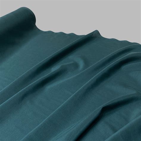 청록색 12mm 워터워싱 코튼실크면실크 Ja 실크메이트