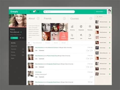 Diseño Digital 25 Ejemplos De Interfaces De Aplicac Frogx Three