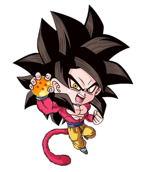 Goku Ssj4 Chibi By Andydhk On Deviantart