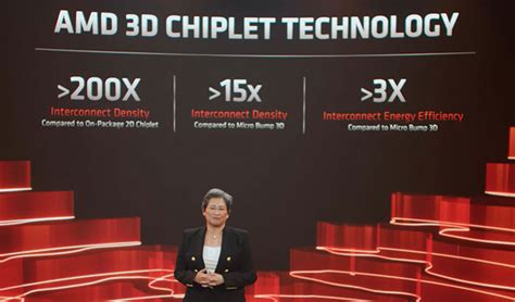 amd video focuses on its 3d stacking technology cpu news