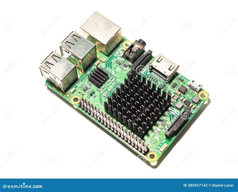 Raspberry Pi Isolated On White Editorial Photography Image Of