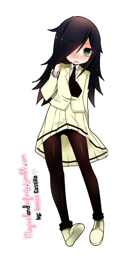 Render Kuroki Tomoko Watamote By Utsutsu Chi On Deviantart