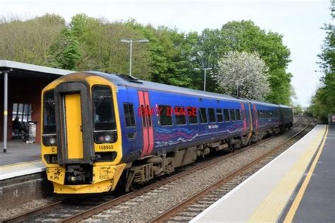 Photo Class 158 Sprinter Express 3 Car Dmu No 158 955 At Keynsham Of