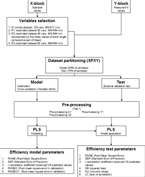 Spectral Data Chemometric Analysis Procedure Download Scientific Diagram